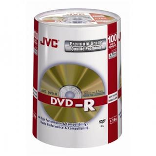 DVD-R JVC 16x Premium Spindle Box VD-R47HG100 (100pack) | TSBOHEMIA.CZ