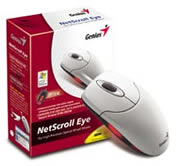 GENIUS myš NetScroll EYE optical white PS2 (31010076100) | TSBOHEMIA.CZ