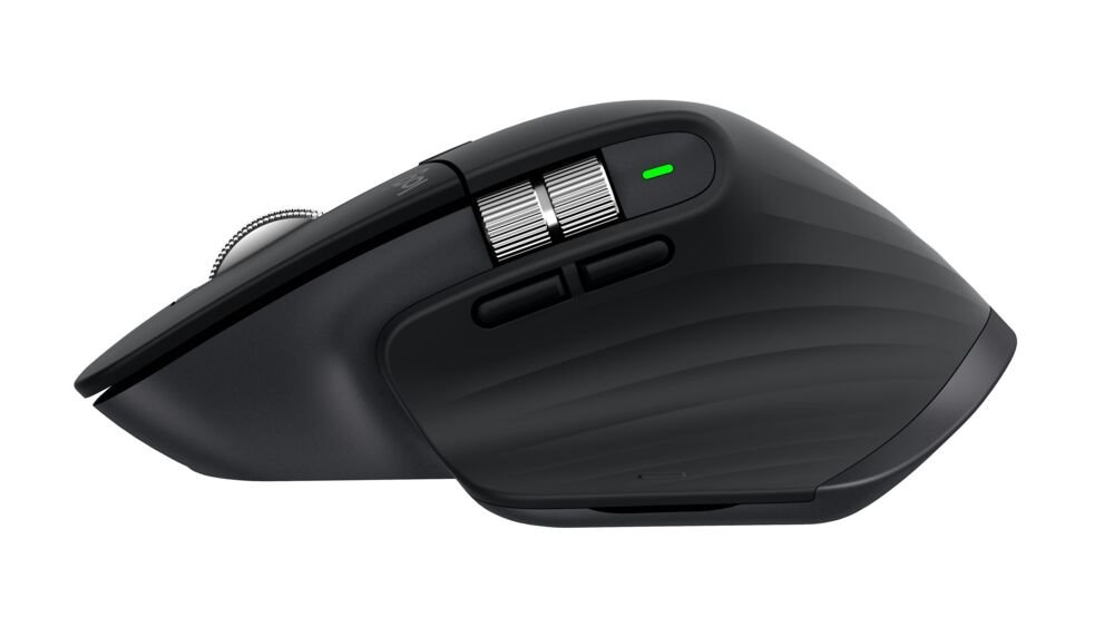Logitech MX Master 3 Advanced Wireless Mouse Mid Black (910-005710 ...