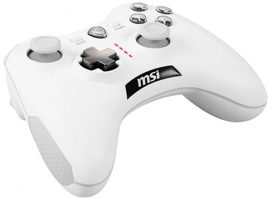 MSI Gamepad Force GC30 V2 Biely / bezdrôtový / OTG / vibrácie (S10 ...