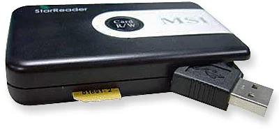 MSI StarReader, 52-in-1 card reader, USB2.0, black | TSBOHEMIA.CZ