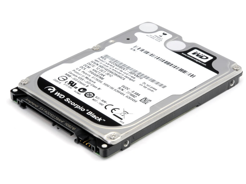 Pevný disk WD BLACK WD3200BEKT 320GB 2,5'' SATAII 16MB 7200 | TSBOHEMIA.CZ