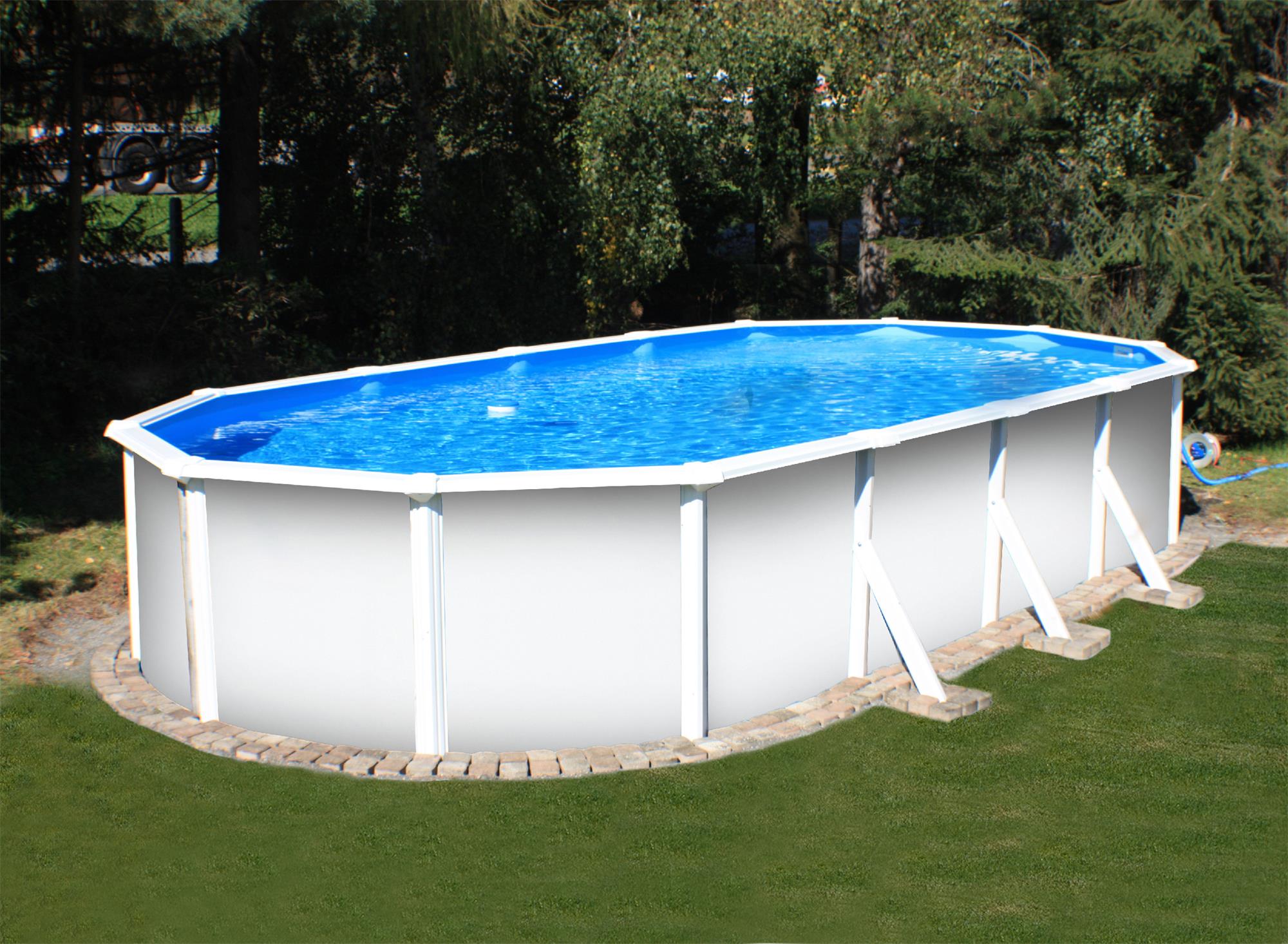 Planet Pool Bazén Classic WHITE/Blue - samotný bazén 610x320x120 cm vr ...