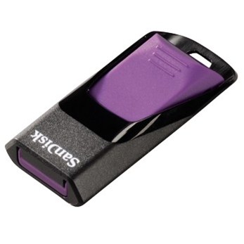 SanDisk Cruzer Edge 8GB Black/Purple (SDCZ51E-008G-B35P) | TSBOHEMIA.CZ