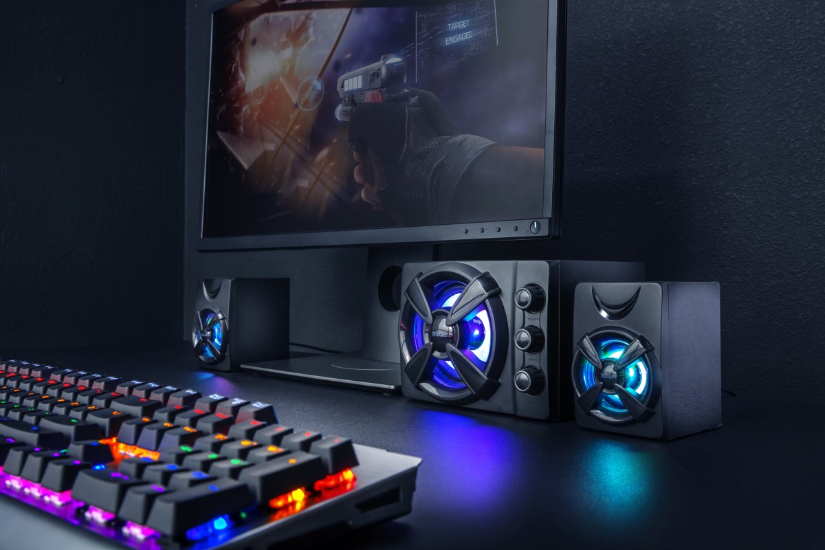 Trust Ziva RGB 2.1 Gaming Speaker Set (23644) | TSBOHEMIA.CZ
