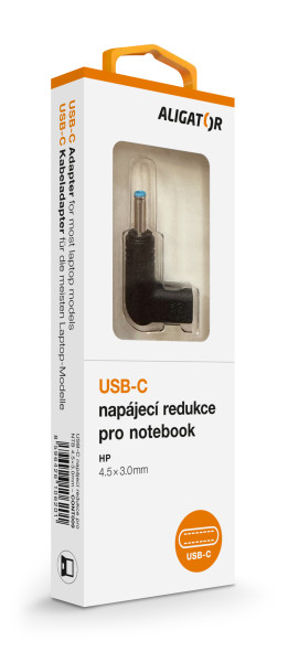 USB-C napájecí redukce 4.5*3.0mm pro notebooky HP (CONT009) | TSBOHEMIA.CZ