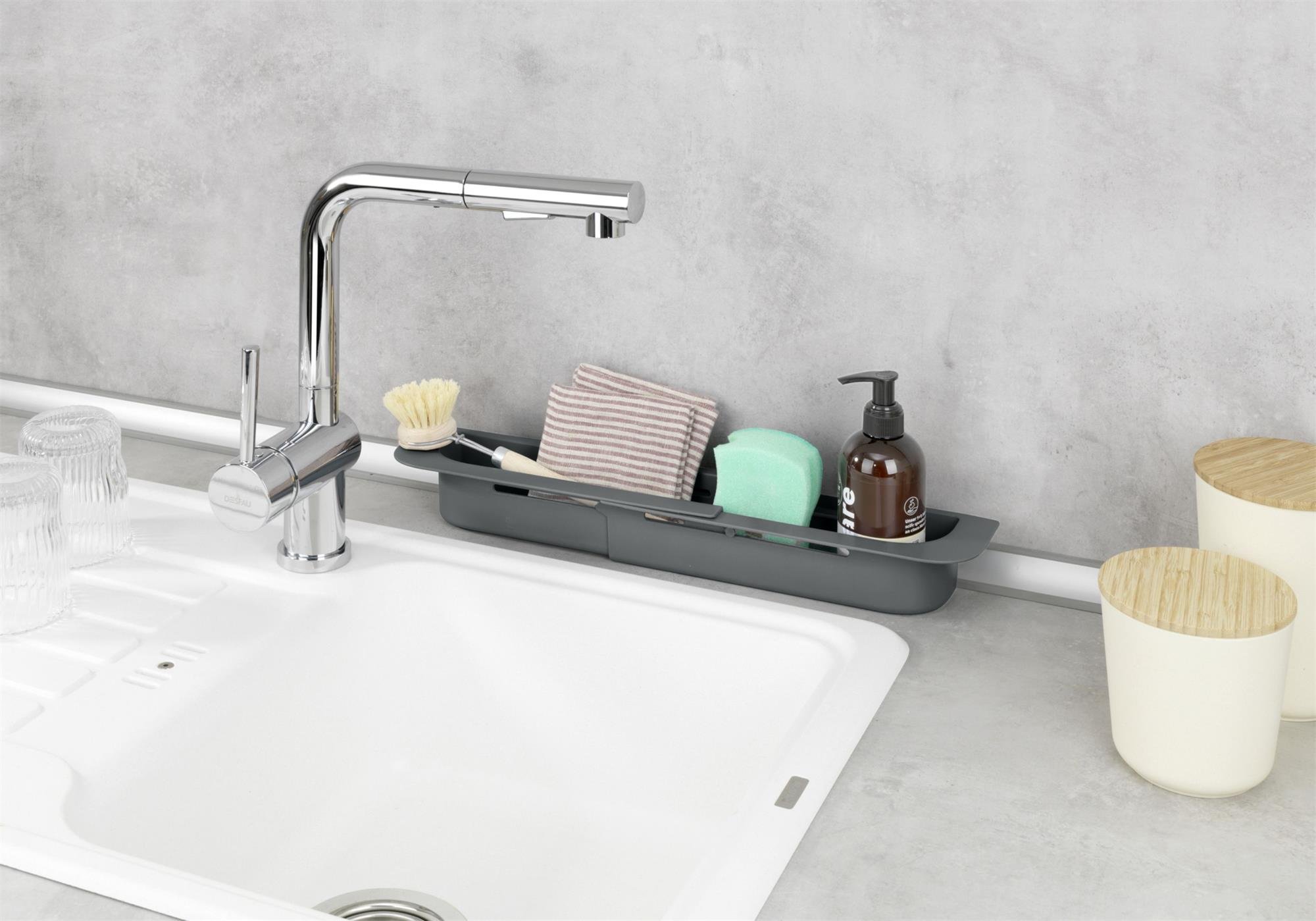 Wenko Teleskopický organizér do dřezu Fino (WE344) | TSBOHEMIA.CZ